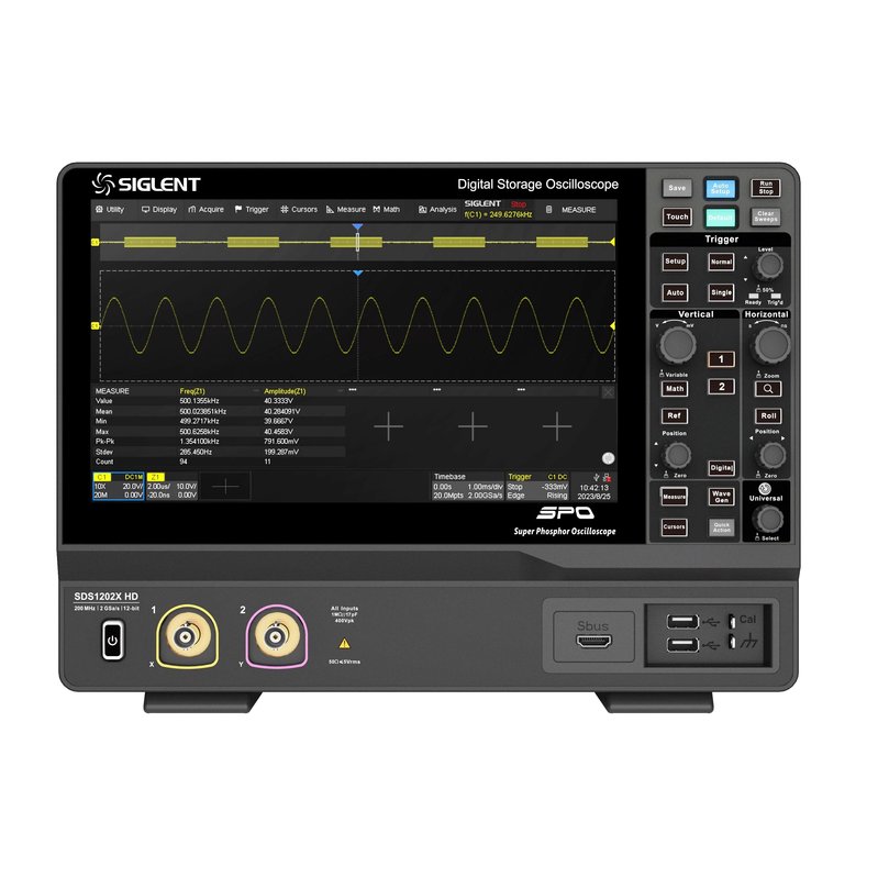 Digital Oscilloscope SIGLENT SDS1202X HD - GsmServer
