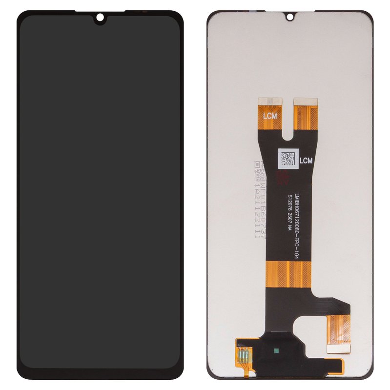 LCD compatible with ZTE Blade A36, Blade A56, (black, without frame ...