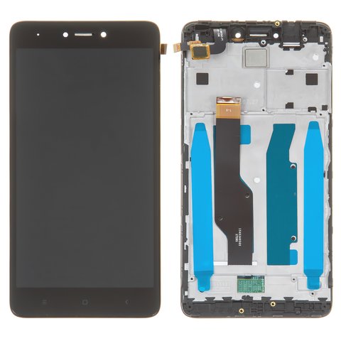Pantalla LCD puede usarse con Xiaomi Redmi Note 4X, negro, Original ...
